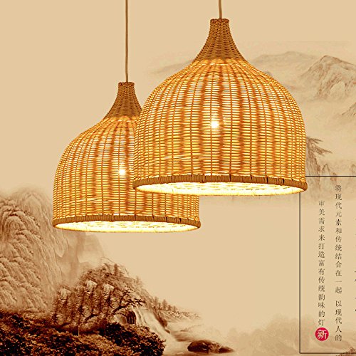 Buy Ysddian The Southeast Asian Manually Rattan Weaving Rattan Pendant ...