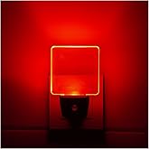Elsent [ Pack of 4 ] Real Red LED Night Lights, Plug into Wall Lights ...