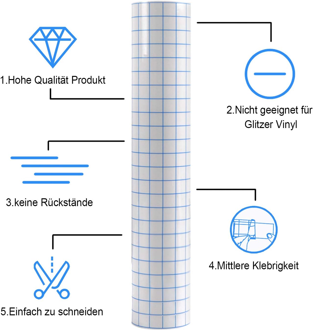 Transfer Film Plotter for Vinyl 30 x 457 cm Transfer Film Plotter with ...