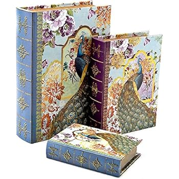 Amazon.com: Punch Studio Brooch Flap Trinket Nesting Box Set of 3 ...