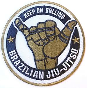 Amazon.com: Karma Patch Brazilian Jiu Jitsu Patch (3.5 Inch) Keep On ...