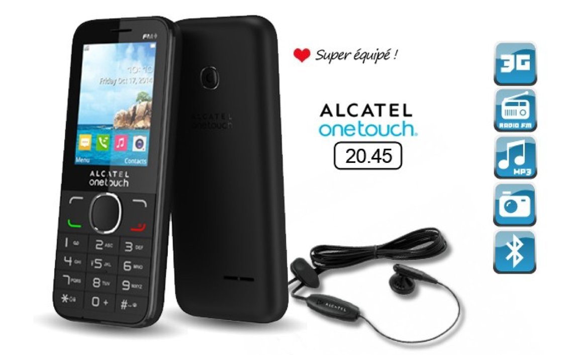 MOBILE PRÊT À TÉLÉPHONER ORANGE MOBICARTE ALCATEL 2045: Amazon.fr: High ...