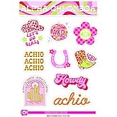 Amazon.com: Chi Omega Sticker Sheet - Western Design Vinyl Sorority ...