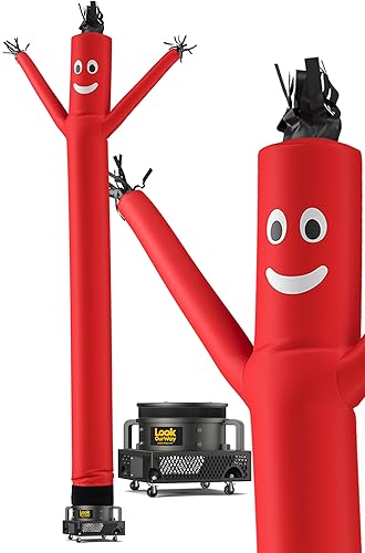 LookOurWay Air Dancers Wacky Waving Inflatable Tube Man Set - 20 Feet ...