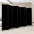 Amazon.com: Room Divider and Folding Privacy Screens 8 Panel, 14.67 Ft ...