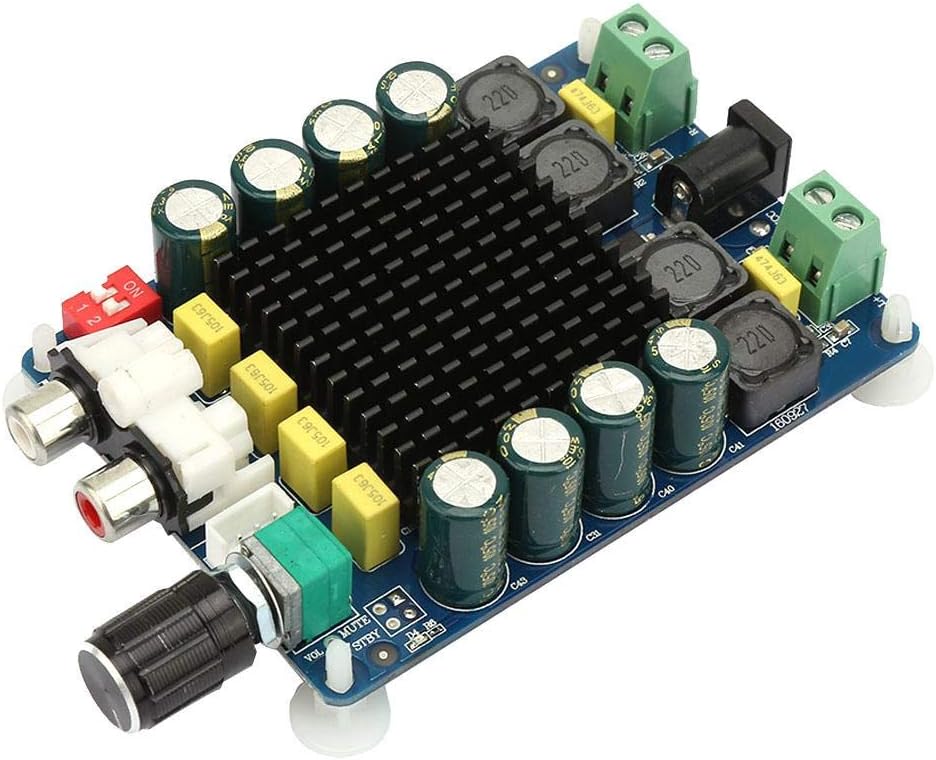 Audio Amplifier Board Power Amplifier Board DC 15-34V Stereo AMP Module ...
