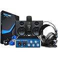 Amazon.com: PreSonus AudioBox Studio Ultimate Bundle Complete Recording ...
