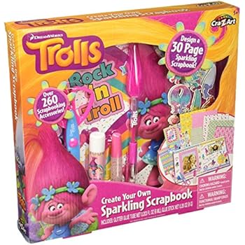 Amazon.com: Dreamworks Trolls Ultimate Scrapbook Kit: Toys & Games