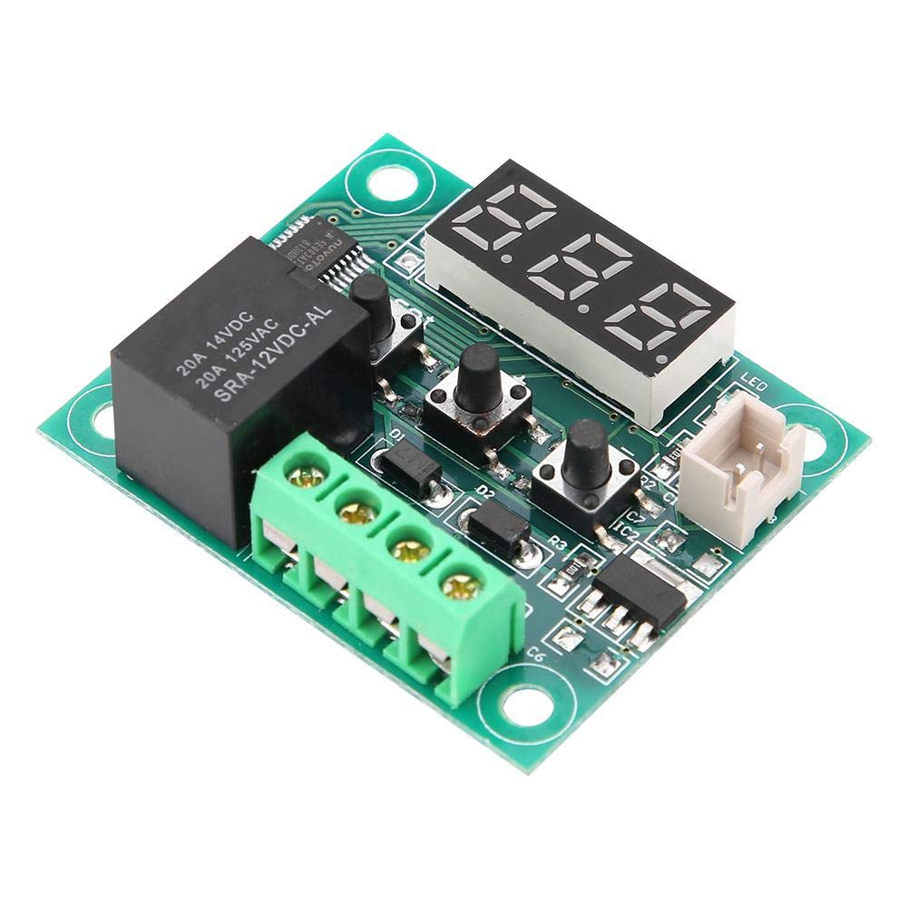 Digital Thermostat Module, XH-W1209 12V High Accuracy Digital Thermostat Module Temperature ...