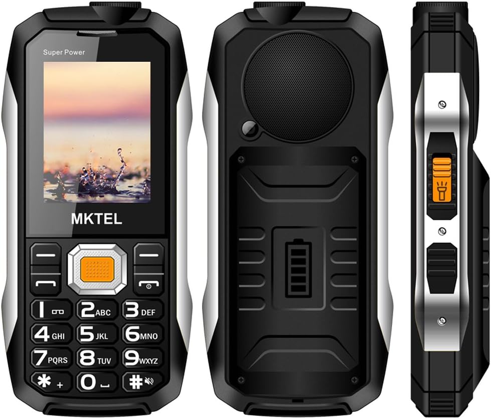 2019 MKTEL Outdoor Mobile Big Button GSM Phone,2.4 inch Large ...