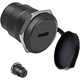 Amazon.com: YiKaiEn USB-C 3.1 Panel Mount Adapter - Threaded Fixed ...