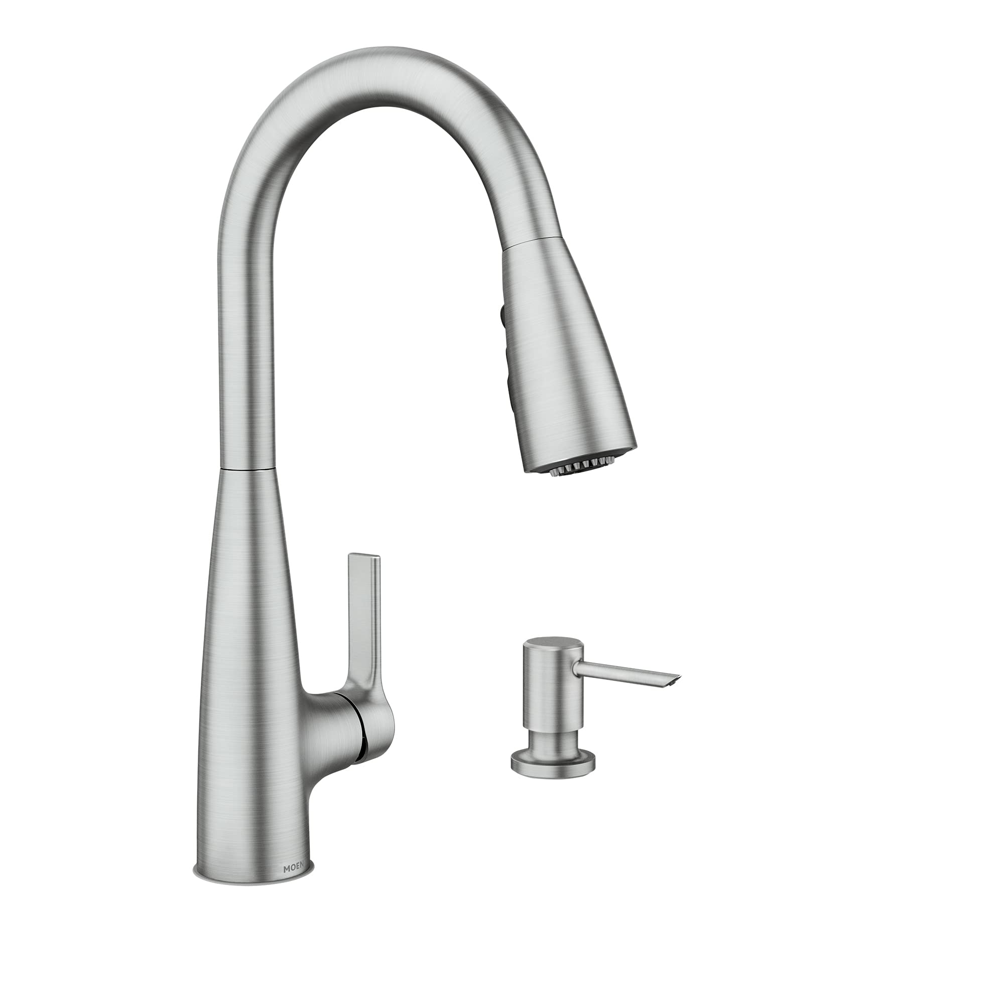 Moen Haelyn Spot Resist Stainless Single-Handle Pull-Down Sprayer ...