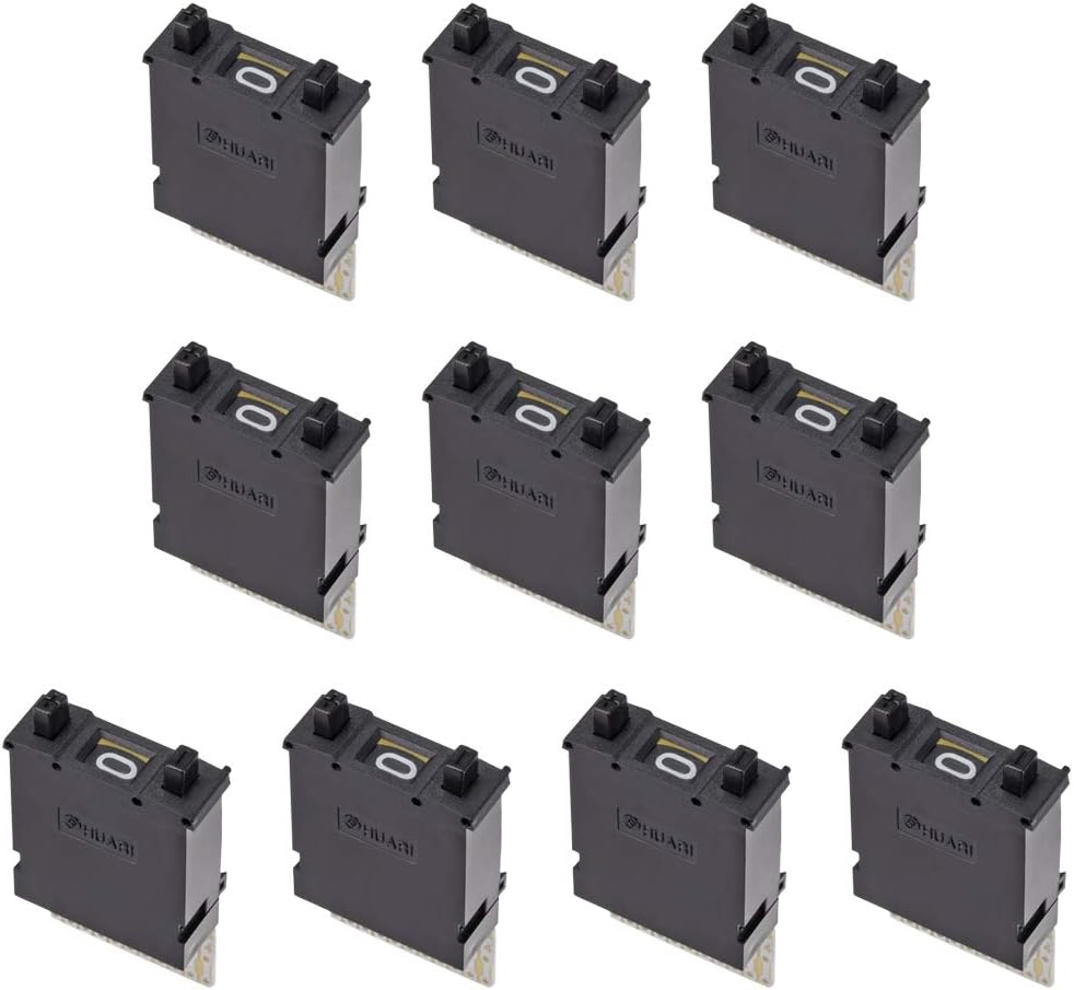 Amazon.co.jp: uxcell DIP スイッチ DIP スイッチ BCD コード サム ホイール スイッチ KM1 0-9 ...