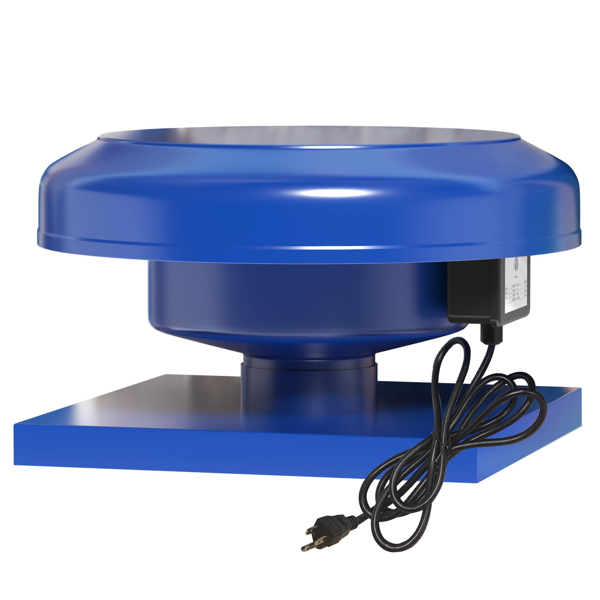 FICBXRA Roof Extractor Fan 636 CFM Exhaust Fan Roof Mounted Ventilator ...