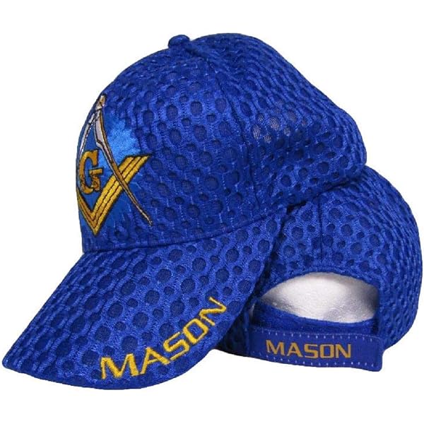 Masonic Hat Masonic Freemason Trucker Hat - White Shadow Embroidered ...