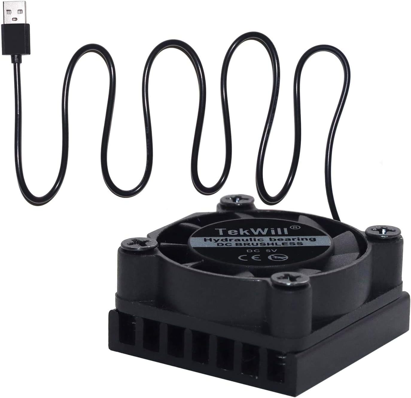 COFEND USB Ventilator 5V leise Lüfter mit Kühlkörper: Amazon.de ...