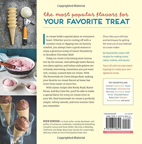 The Homemade Ice Cream Recipe Book: Old-Fashioned All-American Treats ...