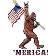Amazon.com - SQUATCH METALWORKS Vinyl Sticker - Sasquatch Decal ...