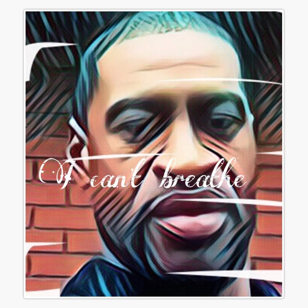 Amazon.com: George Floyd Sticker Sticker Vinyl Bumper Sticker Decal ...