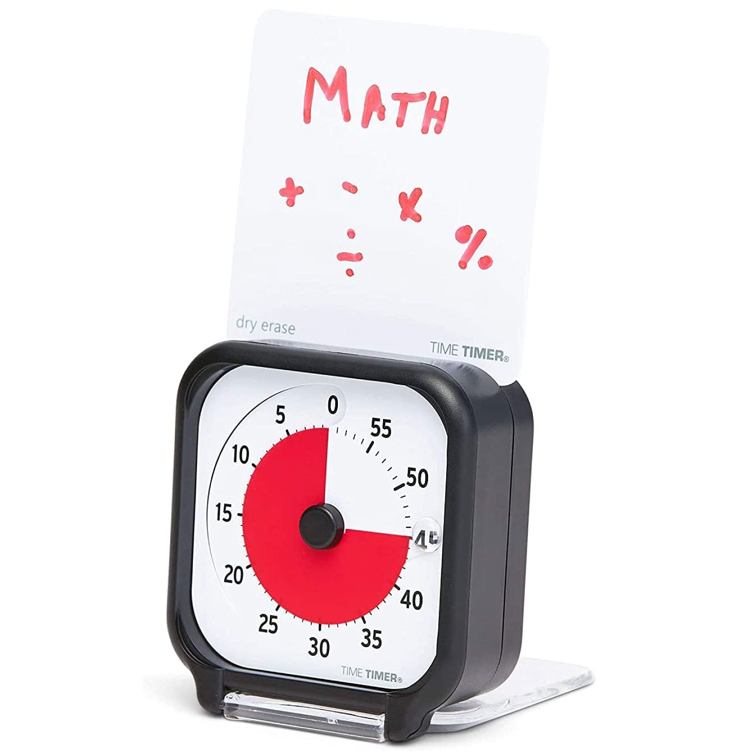 Mua Time Timer 3 inch Visual Timer — 60 Minute Kids Desk Countdown Clock with Dry Erase Activity ...
