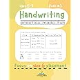 Handwriting Practice Made Fun: Focus on Size and Placement Penmanship ...