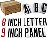 Marquee Letters, Flexible Outdoor Sign Letters for Changeable Portable ...