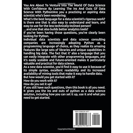 Mua DATA SCIENCE WITH PYTHON: Complete Guide To Understanding Data Analytics And Data Science ...