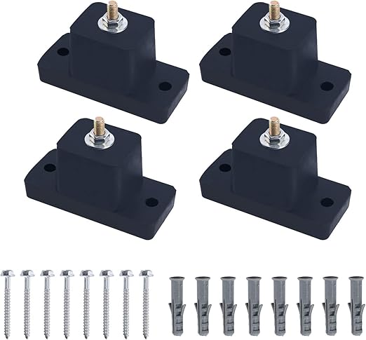 Homend Rubber Vibration Isolator Mounting Bracket/Air Conditioner Mounting Bracket for Outdoor ...