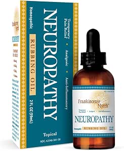 Amazon.com: Frankincense & Myrrh Neuropathy Rubbing Oil, Nerve Pain ...