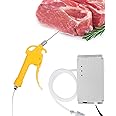 Amazon.com: MXBAOHENG Meat Injector Gun Pump with Hose, 70W Electric ...