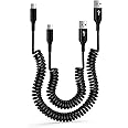 Amazon.com: Android Auto Type C Cable, 3FT&6FT USB C Charger Cable ...