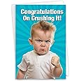 Amazon.com : NobleWorks, Funny Congratulations Greeting Card with 5 x 7 ...