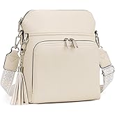 HAIDEXI Crossbody Bag for Women Medium Ultra Soft Multi Pockets Shoulder Bag Corssbody Purse for ...