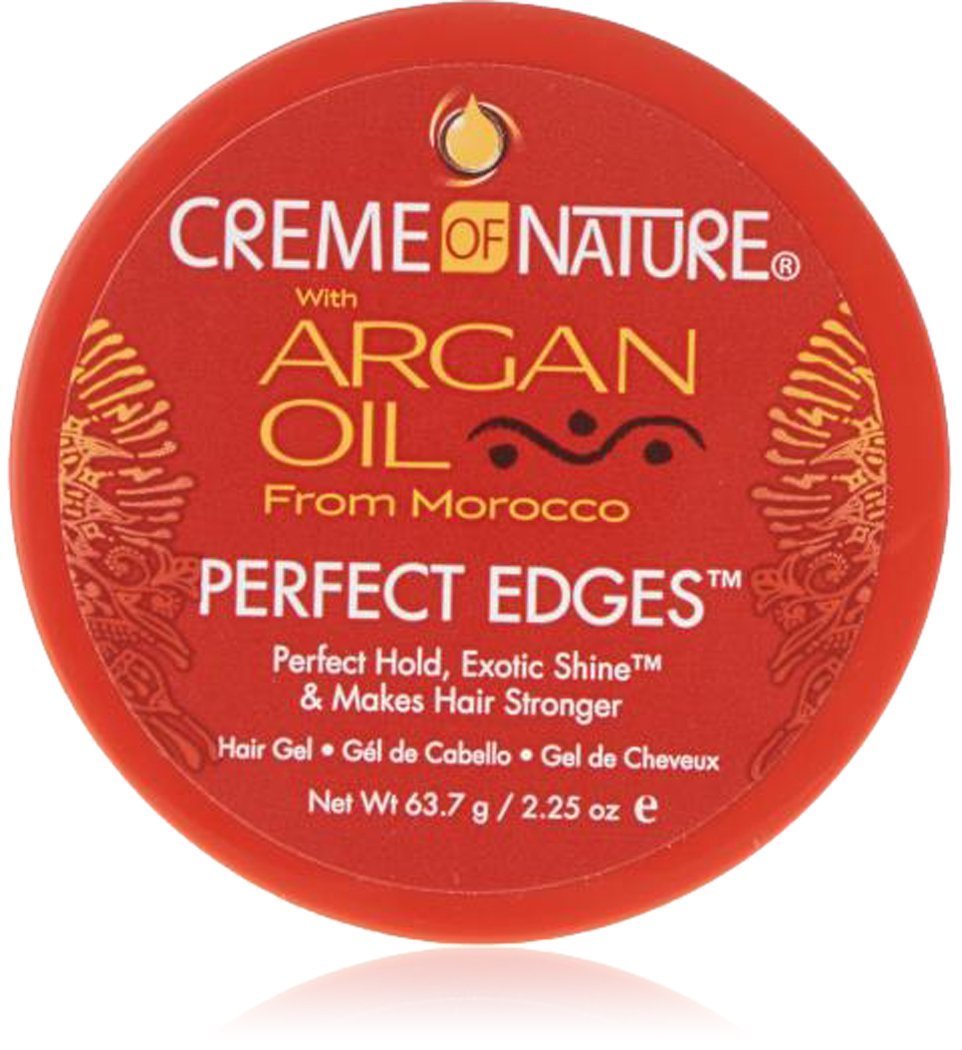 Amazon.com : Creme Of Nature Argan Oil Perfect Edges Black 2.25 Ounce ...