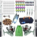 Kit De Pesca Completo 2 Varas 1,20m 10kg 2 Molinete + Itens | Amazon.com.br