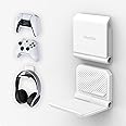 Amazon.com: PlayVital FOLD Controller Holder Wall for PS5 PS4 Xbox Switch Pro Headset, 2 Pack ...