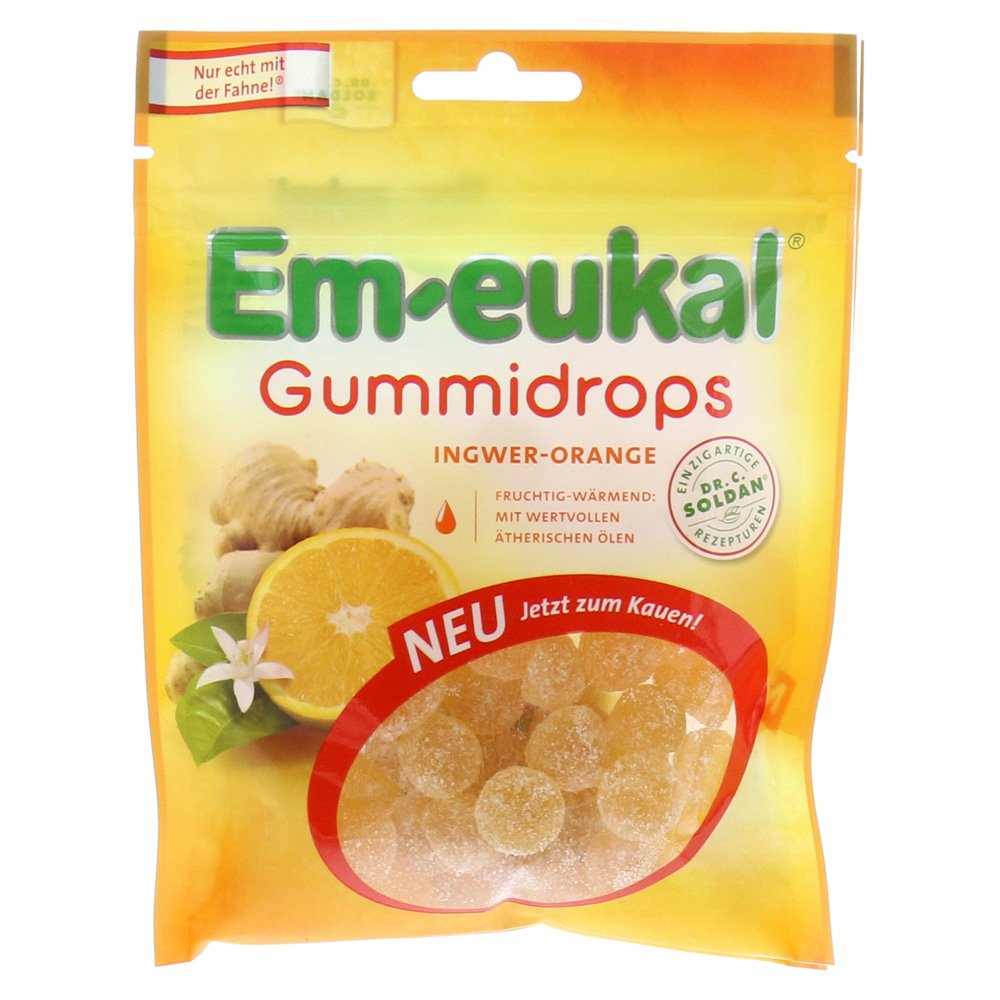 Amazon.com: Em-eukal Gummidrops Eukalyptus-Menthol 90 g: Health ...
