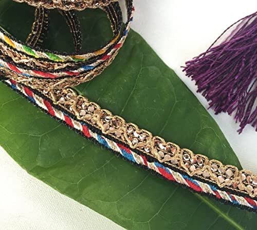 Amazon.com: Multi Colored Edge Skinny Upholstery Trim, piping for ...