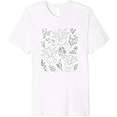 Amazon.com: Pokémon Cute Oddish Among The Flowers Outline Portrait T ...