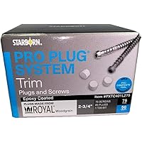 Amazon.com: Pro Plug Kit for PVC Trim - Royal Smooth Trim - 50 Linear ...