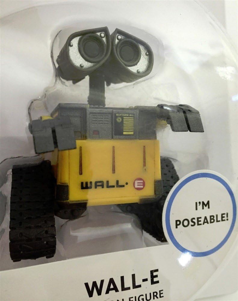 Mdstore Disney Pixar WALL-E 3 Inch Poseable Wall-E Figure – BigaMart