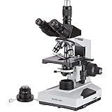 AmScope T490B Microscope trinoculaire Professionnel avec Platine ...