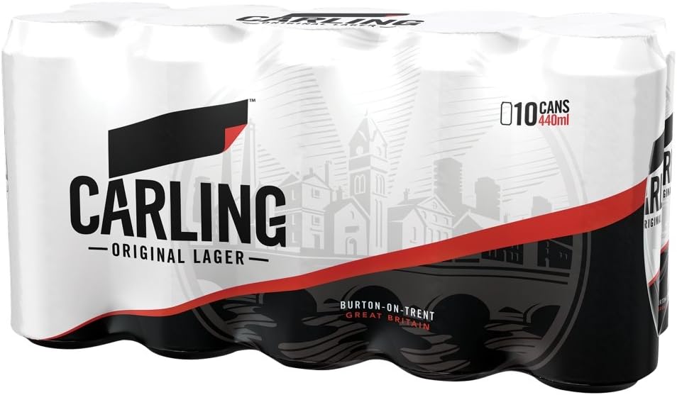 Carling Original Lager, 10 x 440ml: Amazon.co.uk: Grocery