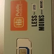 Public Mobile SIM Card for Unlocked Phones (GSM): Amazon.ca: Electronics
