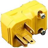 Leviton 5256-VA 15 Amp, 125 Volt, Industrial Grade, Plug, Straight ...