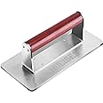 Amazon.com: HULISEN Stainless Steel Bacon Press, 9 Inch Large Heavy ...
