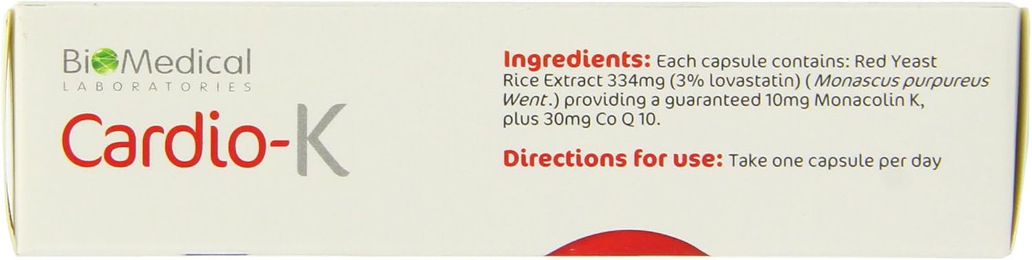 Cardio-K Cholestrol Manage – Pack of 30 Capsules – BigaMart