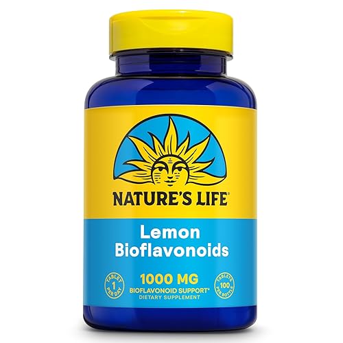 Nature's Life Lemon Bioflavonoids 1000mg - Citrus Bioflavonoids ...