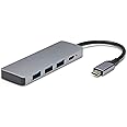 Amazon.com: Amazon Basics USB 3.2/3.1 Gen 2 Hub Dock, 10Gbps, USB-C to 1xUSB-C / 3xUSB-A Works ...