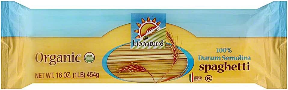 Amazon.com: Organic Durum Semolina Spaghetti: Health & Personal Care